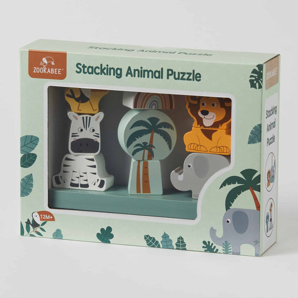 Zookabee | Stacking Animal Puzzle - Angelfish Dragonfly Baby and ...